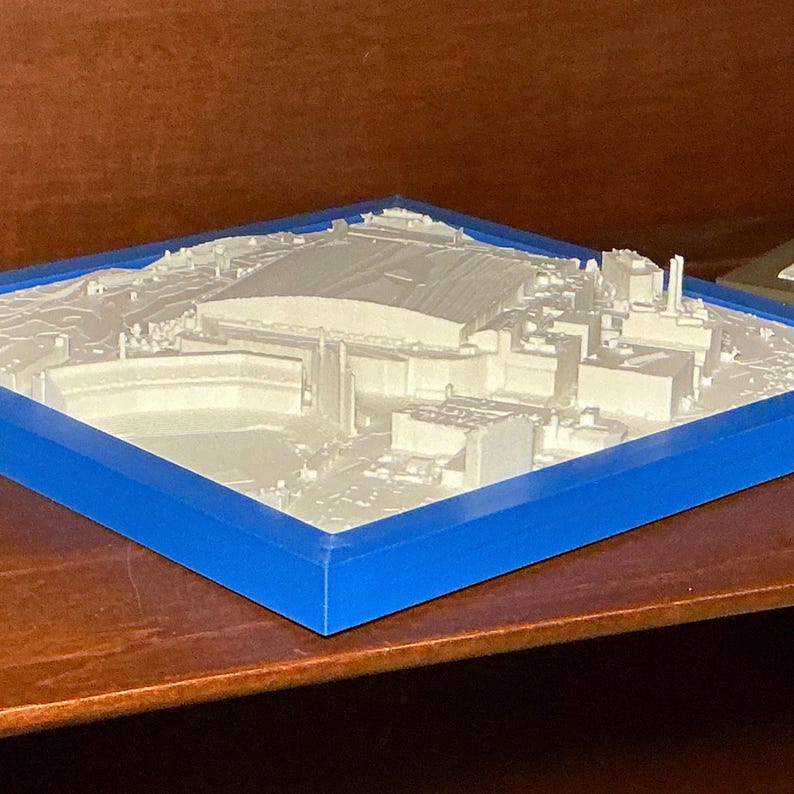 Ford Field 3D Stadium – Detroit Lions Art & Decor - Etsy