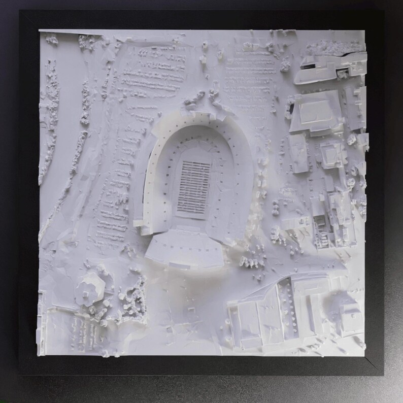 Ohio Stadium 3D Model - Ohio State Art & Decor - Etsy