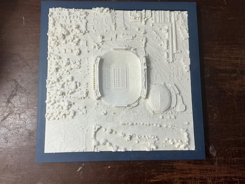 9” X 9” Michigan Stadium 3D Model - University of Michigan Art & Decor ...