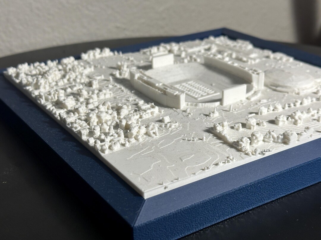 Michigan Stadium 3D Architectural Model – the Big House Stadium Wall ...