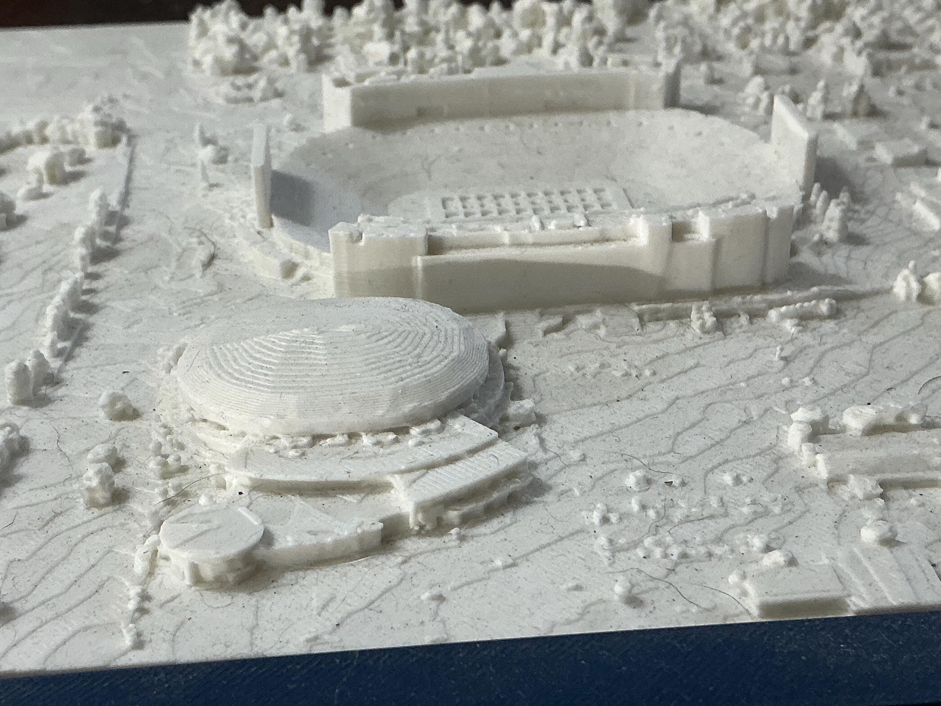 9” X 9” Michigan Stadium 3D Model - University of Michigan Art & Decor ...