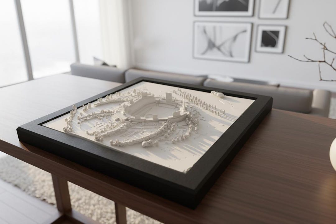 Los Angeles Dodgers Stadium 3D Model – Championship Edition - Etsy