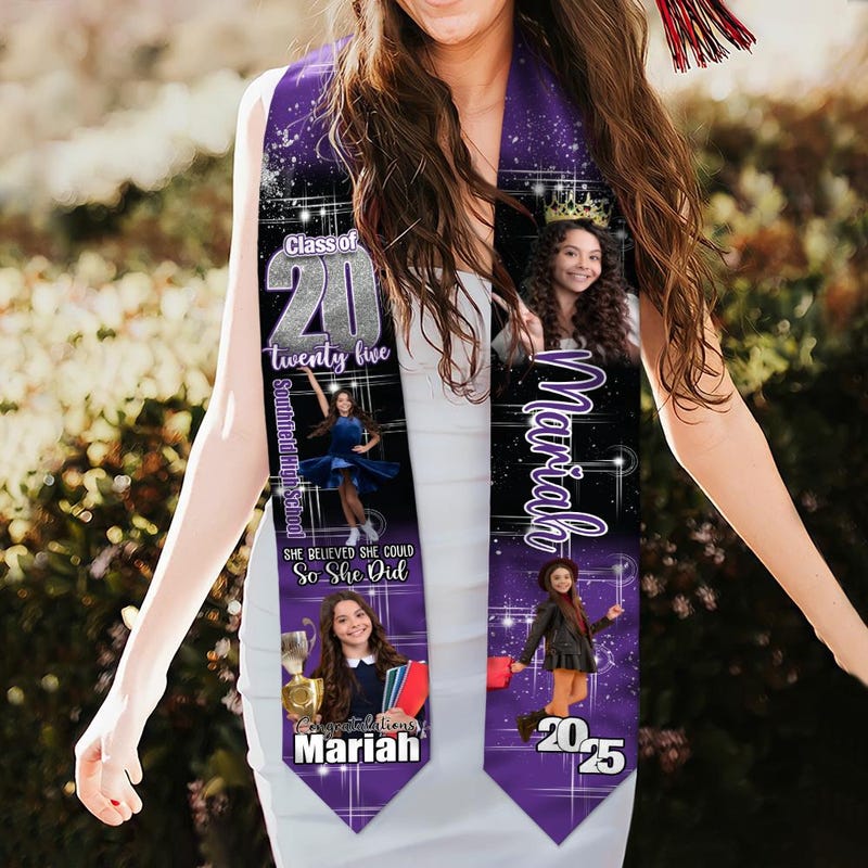 Custom Graduation Stole - Etsy