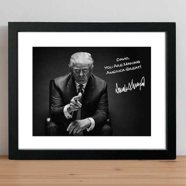 Donald Trump Fight Photo Framed - Etsy