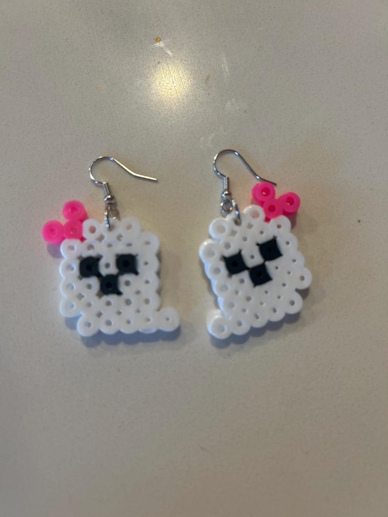 Custom Handmade Perler Bead Jewelry and Keychains, Holiday Gifts - Etsy