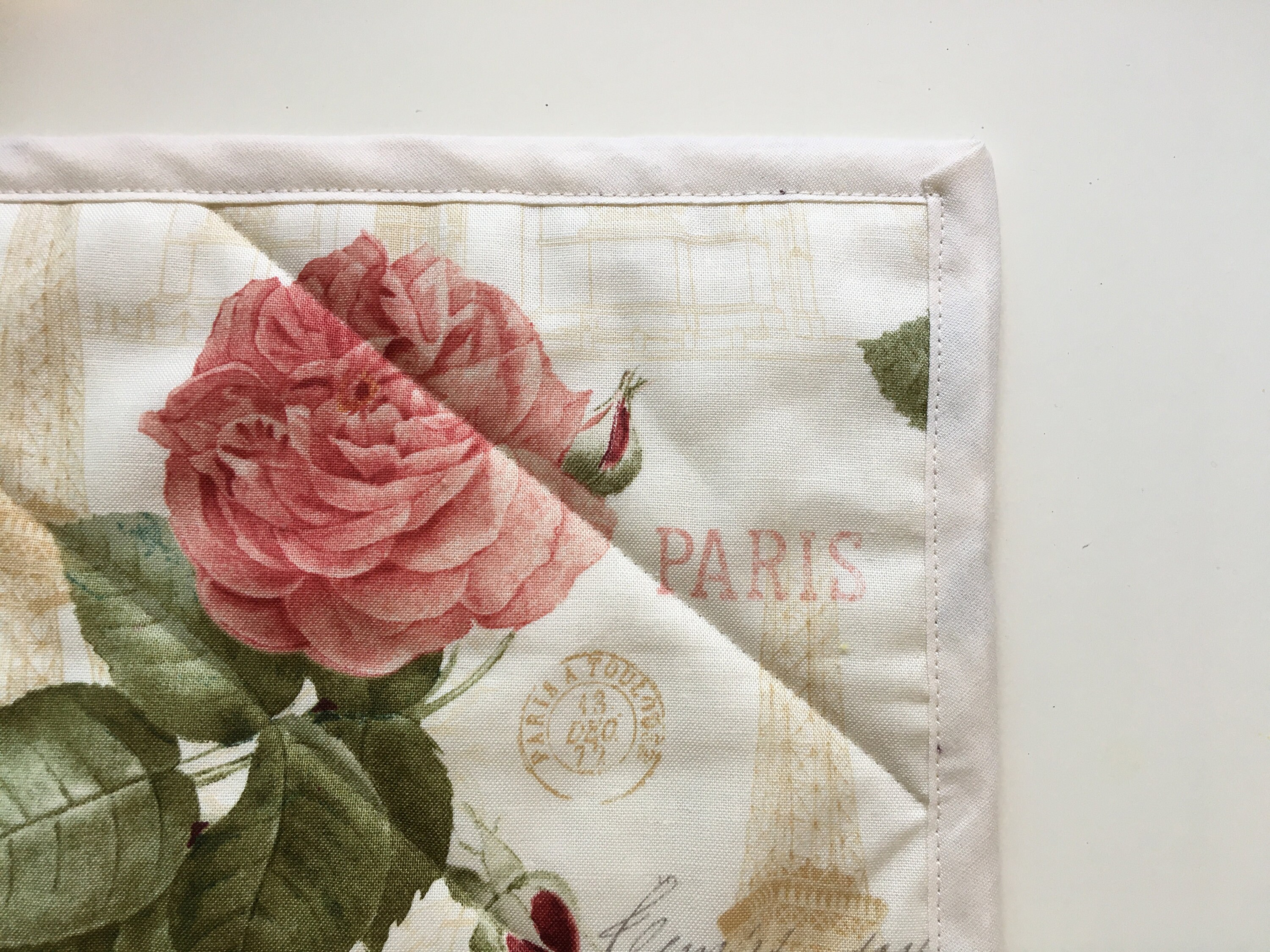 French Themed Dressing Table Topper With Vintage Lace, Grandmother's ...