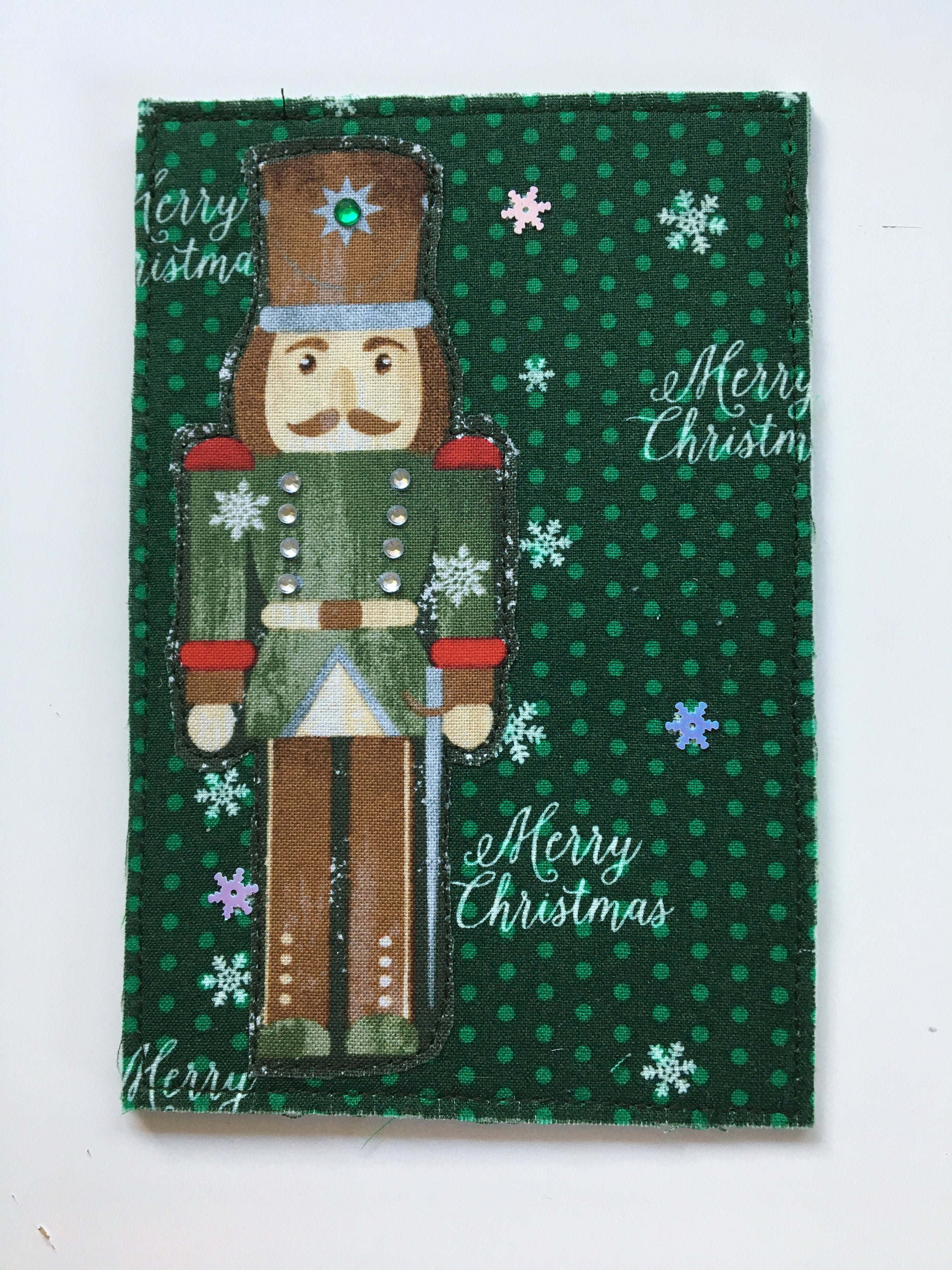 Nutcracker/toy Soldier Fabric Postcards/christmas Nutcracker - Etsy