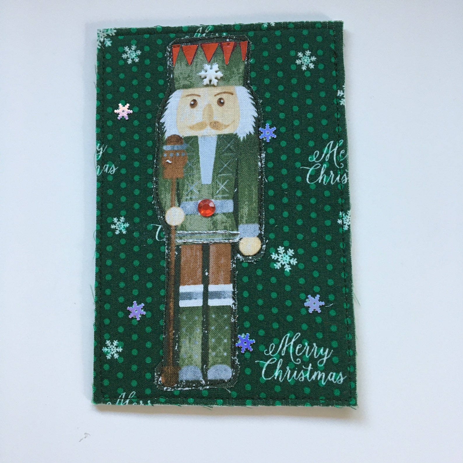 Nutcracker/toy Soldier Fabric Postcards/christmas Nutcracker - Etsy