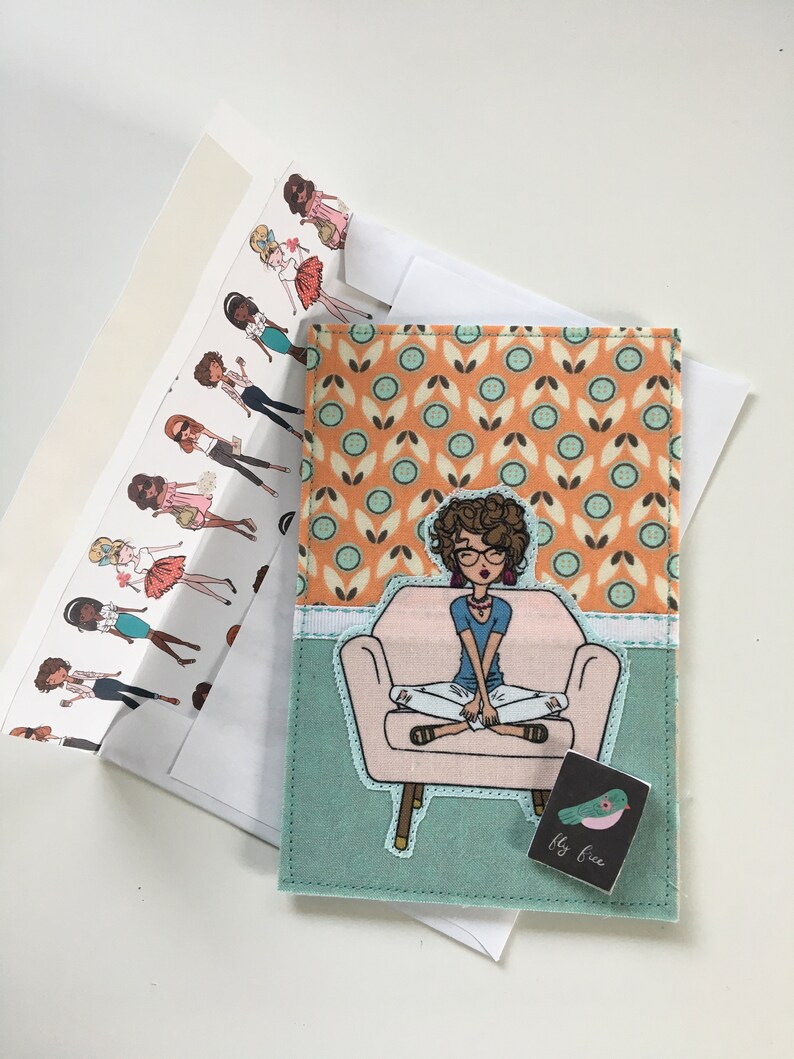 Girly Girl Fabric Postcards/diva Greeting Cards - Etsy