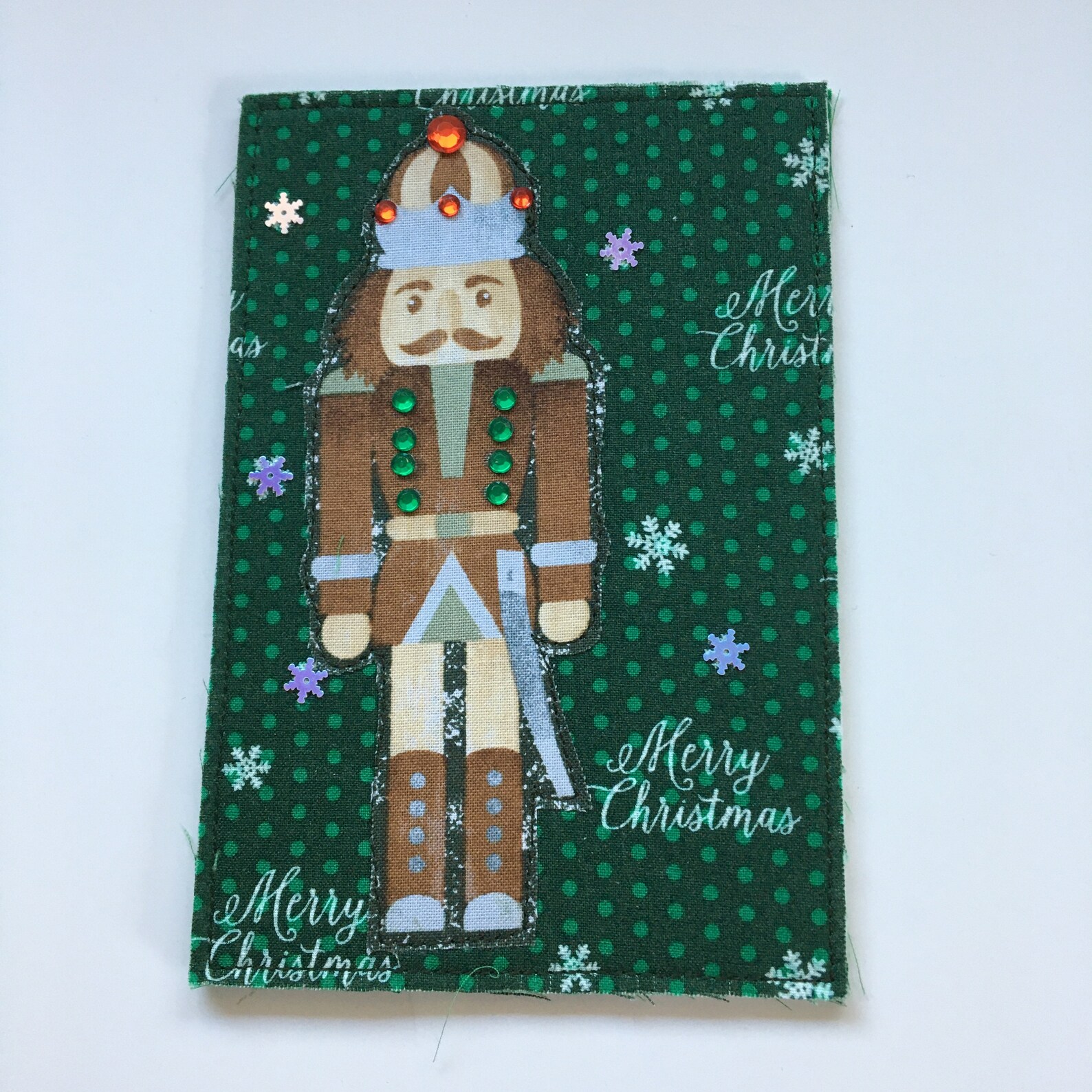 Nutcracker/toy Soldier Fabric Postcards/christmas Nutcracker - Etsy