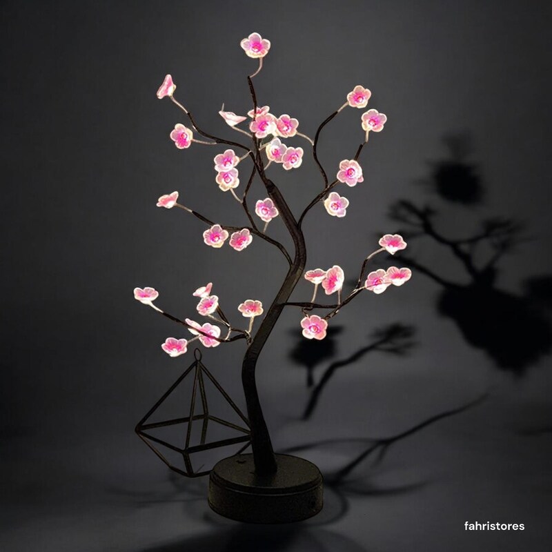 Cherry Blossom Lamp - Etsy