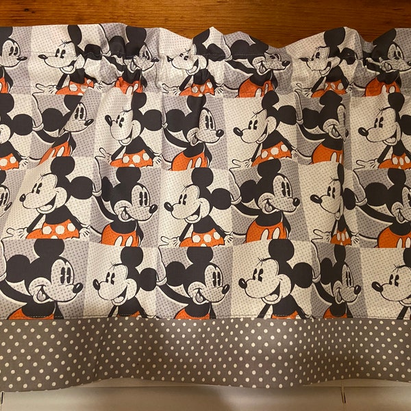 Mickey Mouse Valance - Etsy