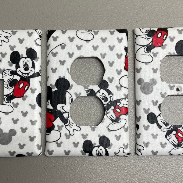 Mickey Mouse Outlet Cover - Etsy