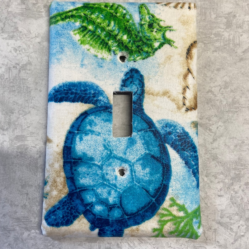 Sea Turtle Light Switch Cover - Etsy