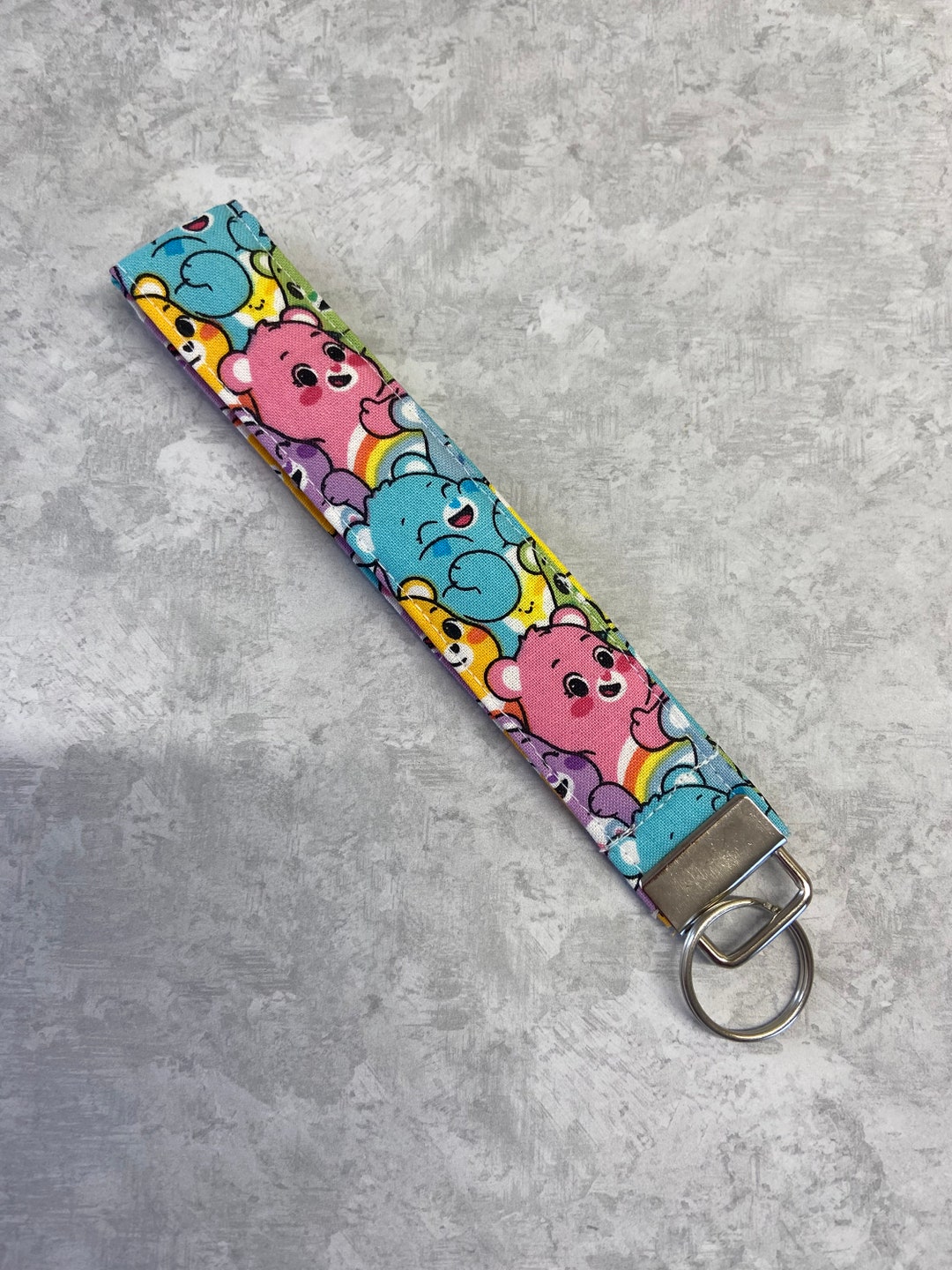 Care Bear Key Fob, Keychain, Keychain Fob, Wrist Keychain, Accessory - Etsy