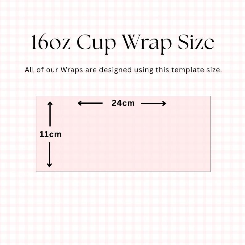 Pink Doll Girl Cartoon 16oz Cup Wrap PNG, UV DTF (digital Download ...