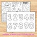 Kids Birthday Coloring Placemat: Party Activity Sheet (digital Download ...