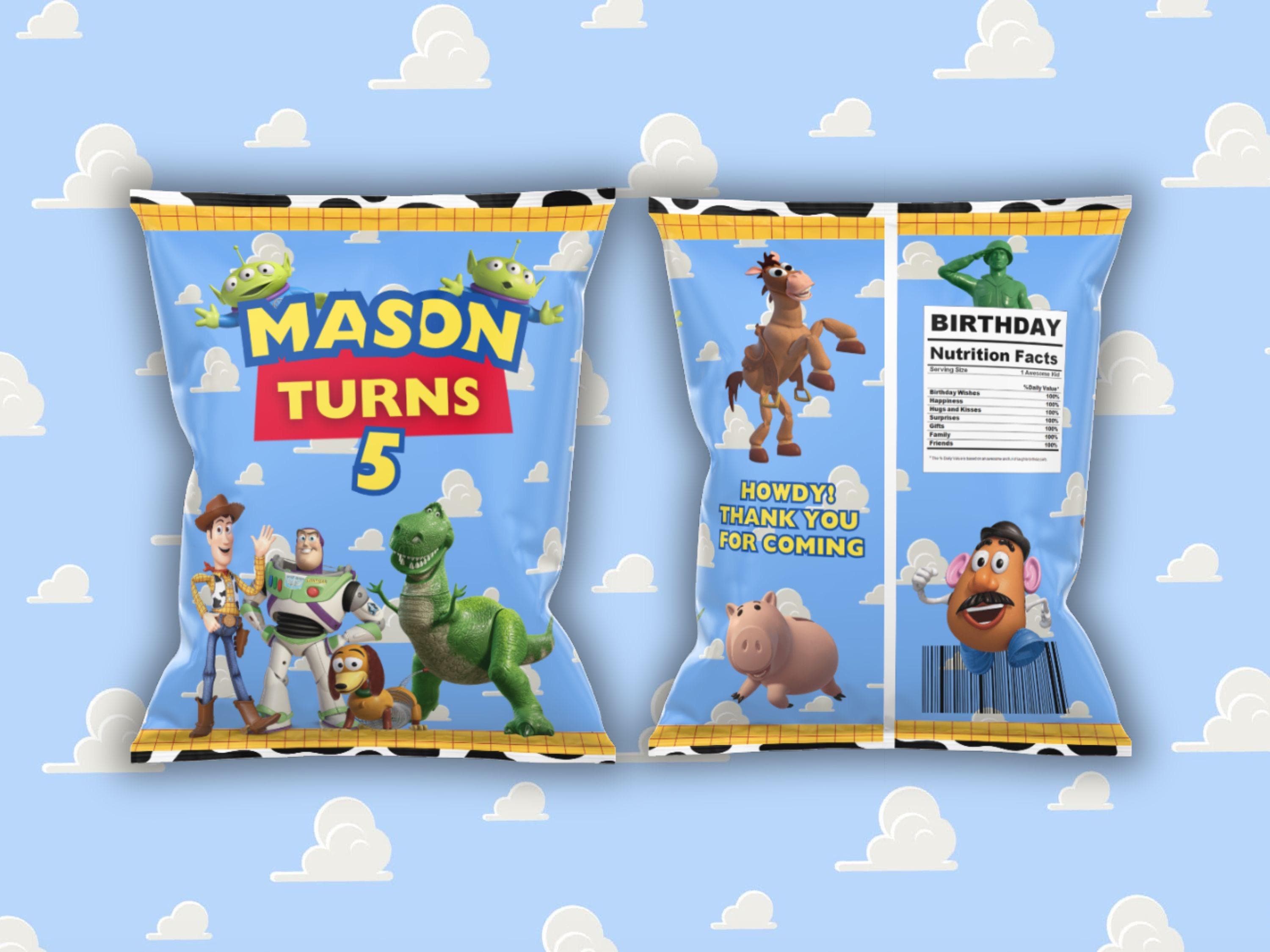 Toy Story Favor Chip Bags-custom Chip Bags-printables-digital-toy STORY ...