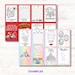 Blank Mini Coloring Book Template: A4 Foldable Design (digital Download ...