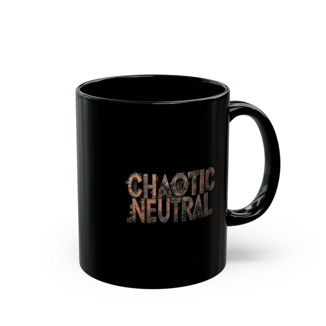 DND Mug, Chaotic Neutral Alignment, Roleplaying Game Gift, Coffee Cup ...