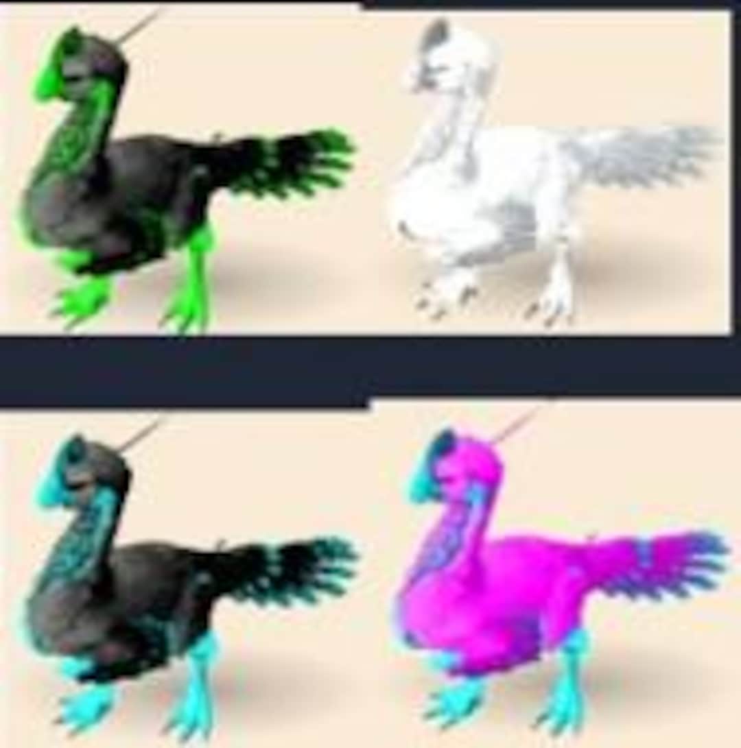 Gigantoraptor 8 Pure COLOR ADULT...ARK Survival Ascended - Etsy