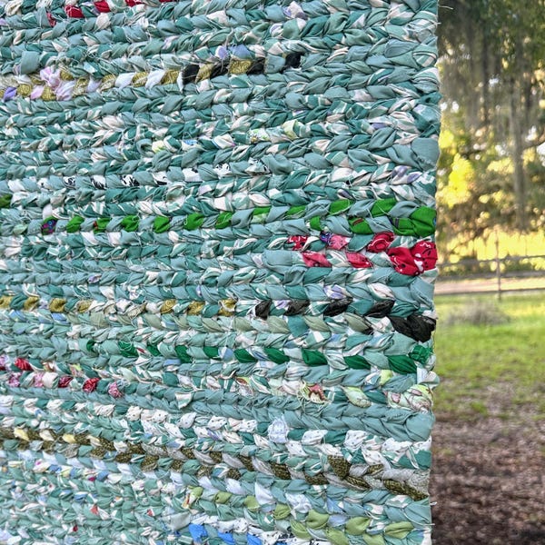 Twined Rag Rugs - Etsy