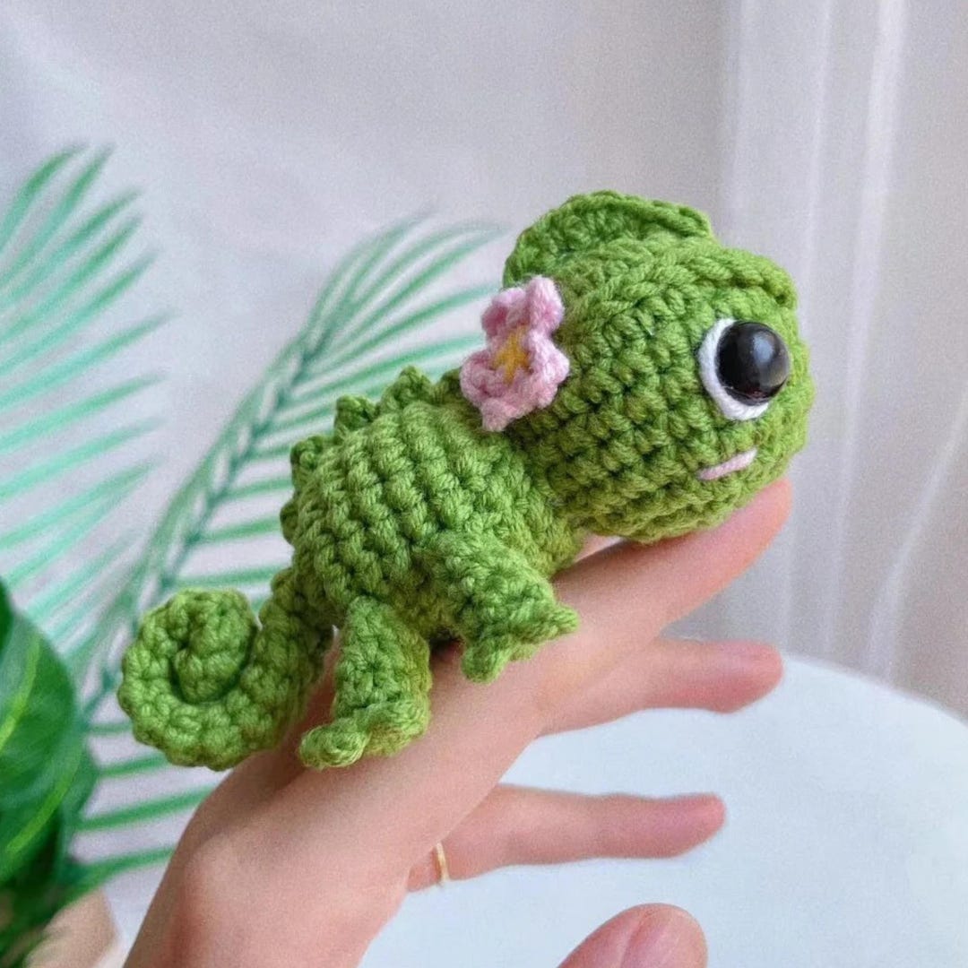 Pascal Crochet Pattern, Chameleon Crochet Pattern, DIY Tutorial - Etsy