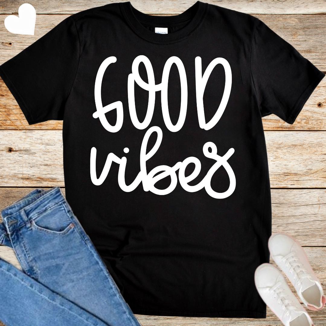 Good Vibes Digital Design, Tshirt Design, Mug Design, Hoodie Design ...