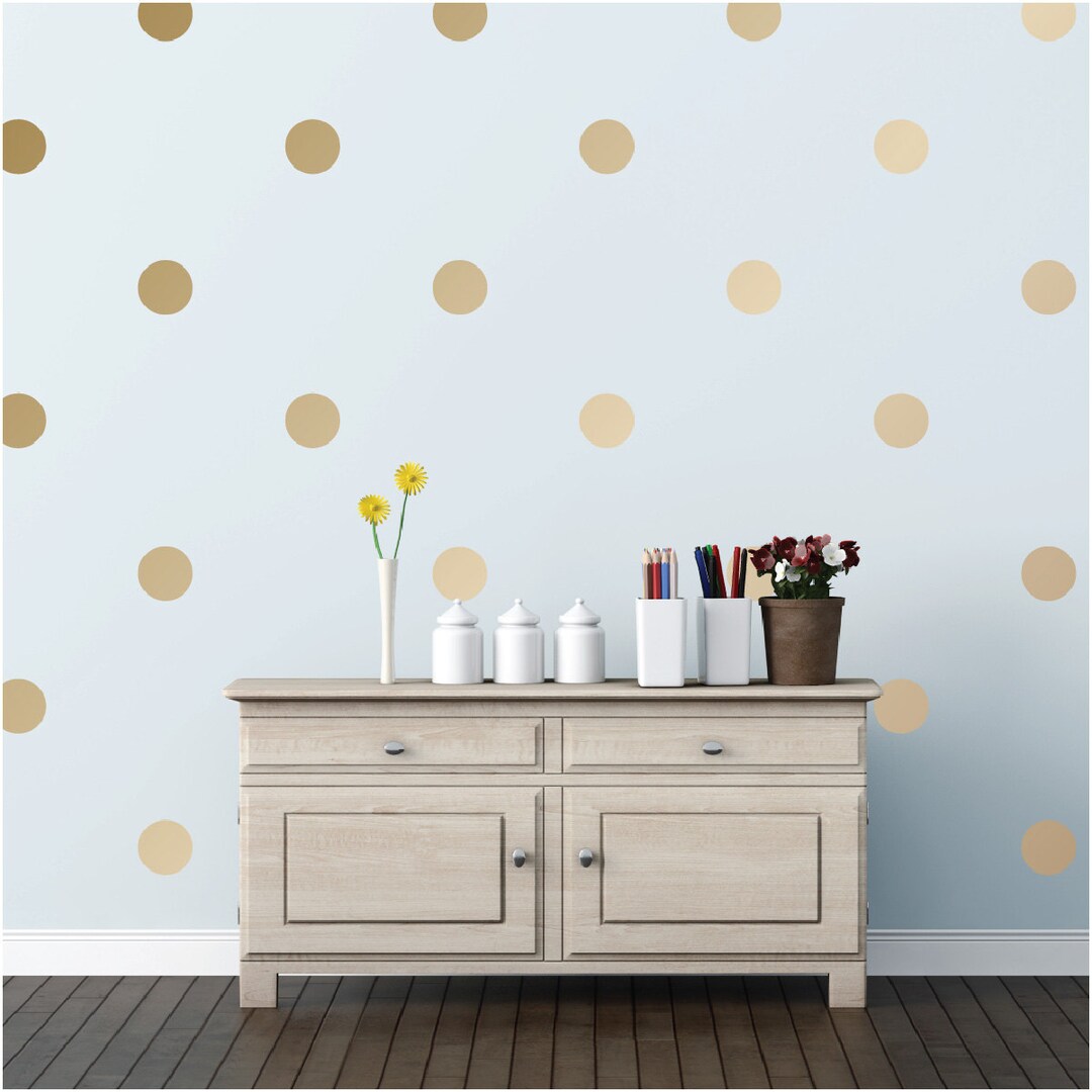 3" Confetti Polka Dots Wall Decals - Etsy