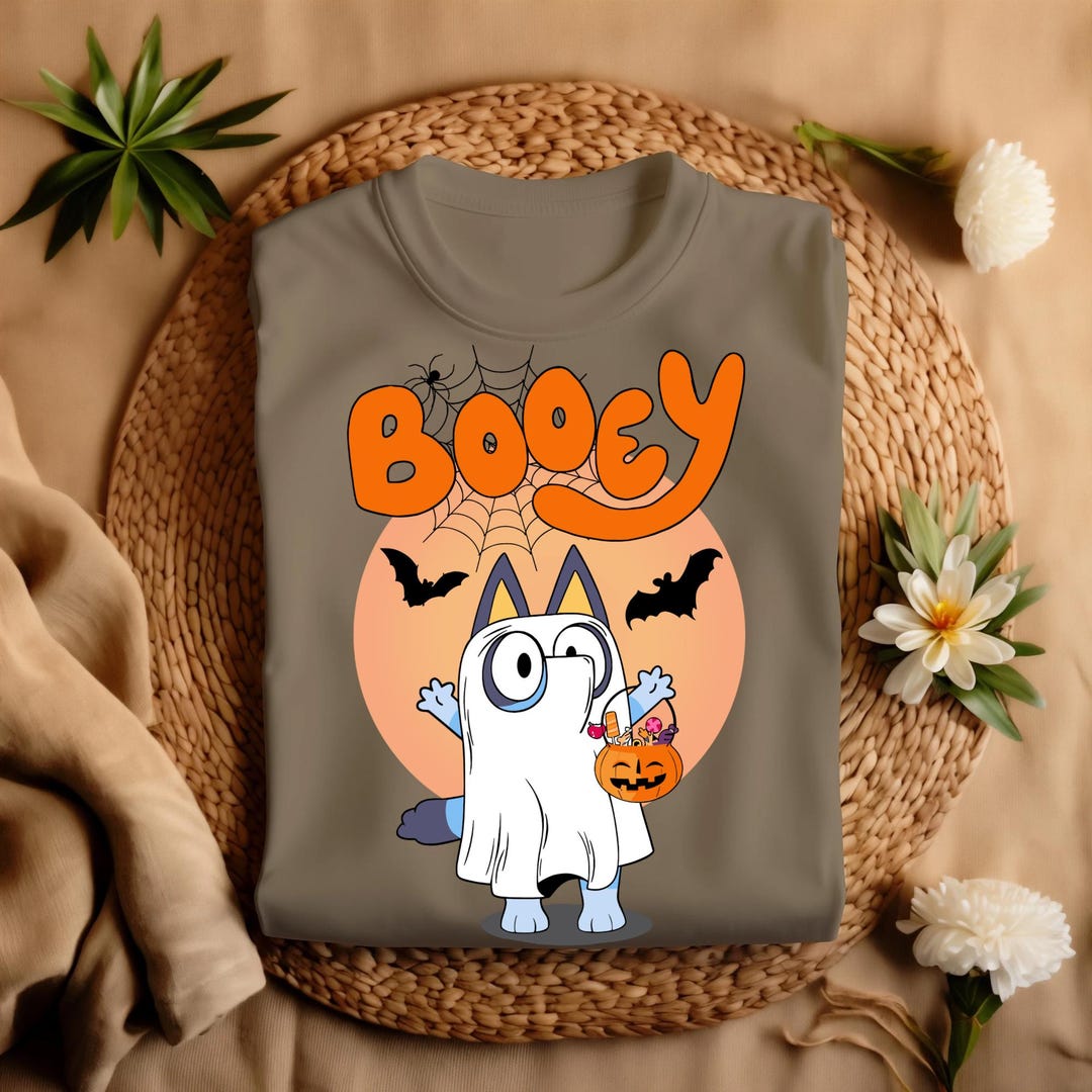 Halloween Bluey, Booey Shirt, Bluey Kids Shirt, Halloween T-shirts ...