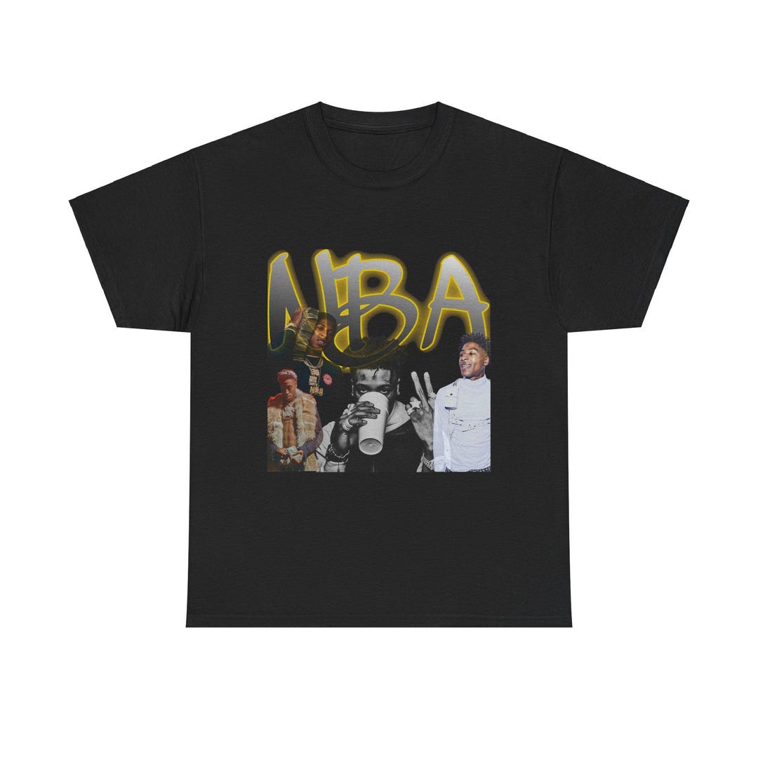 NBA Youngboy Tee Perfect for Sports Lovers, Streetwear Style, Hip Hop ...