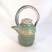 Personal, Single Serve, Stoneware Teapot That is a Lovely Turquoise ...