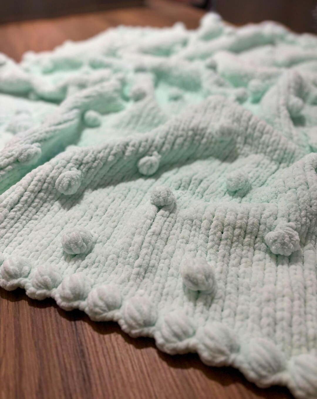 Cozy Crochet Baby Blanket, Perfect Newborn Gift for Christmas,handmade ...