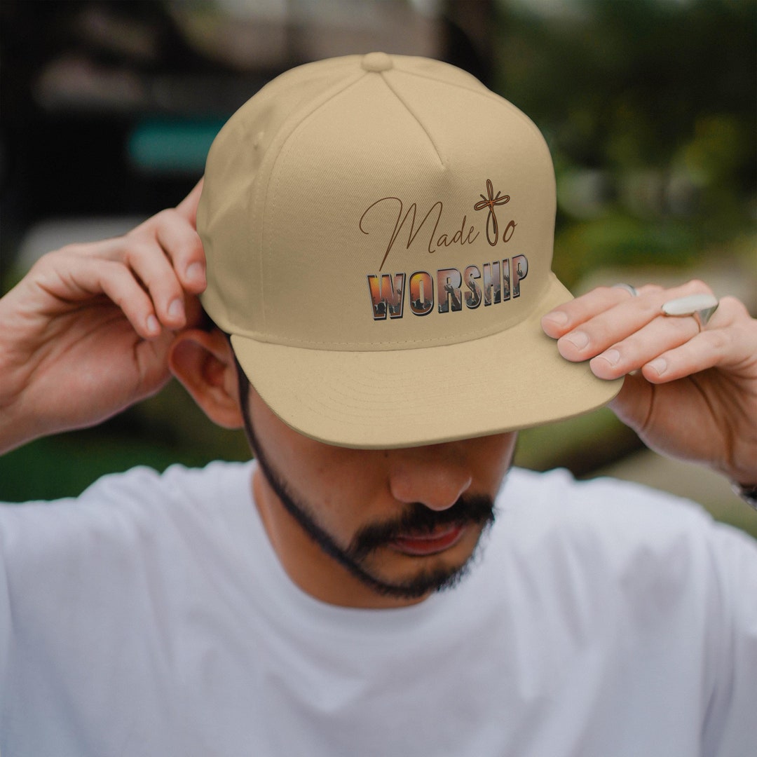 Made to Worship Christian Low Profile Baseball Cap, Religious Hat ...
