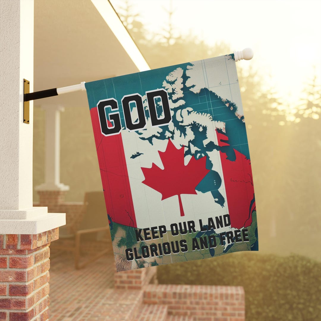Canada Flag,god Keep Our Land Glorious and Free, Christian Canada Day ...