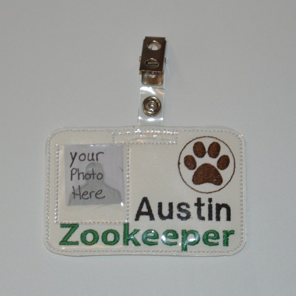 Zookeeper Badge - Etsy
