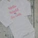 Personalized Hello World Bodysuit- Newborn Girl Outfit - Cpming Home ...