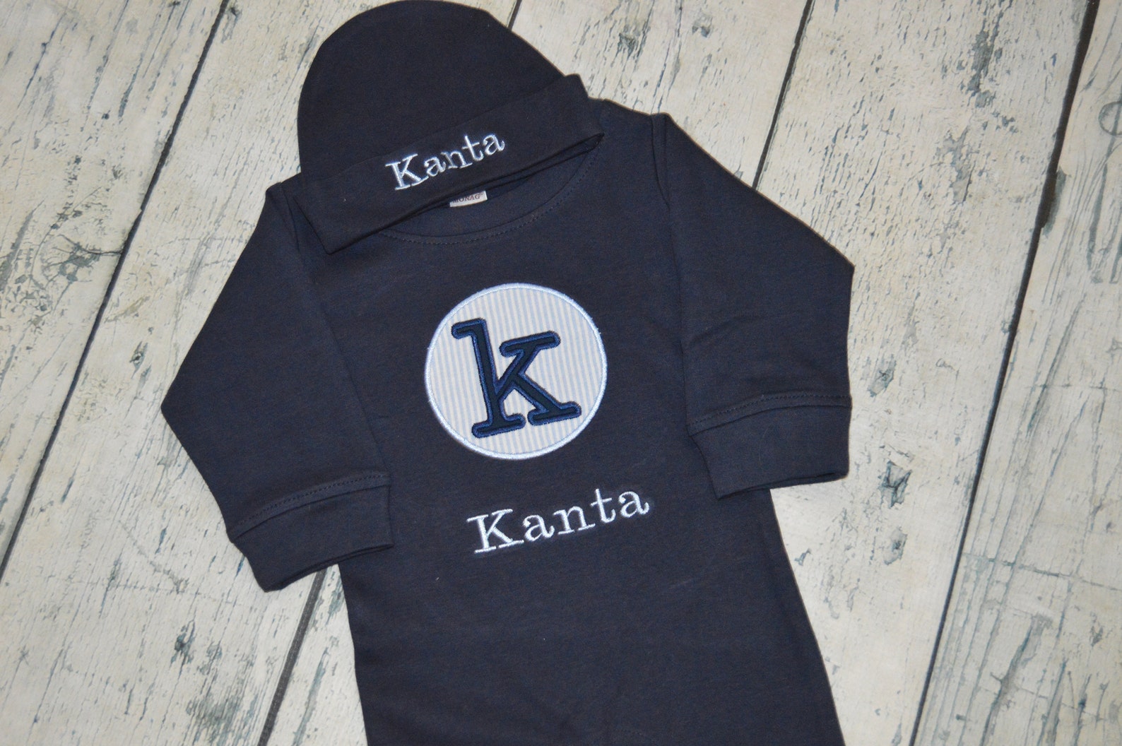 Personalized Baby Boy Sleeper Outfit Newborn Baby Boy Outfit | Etsy