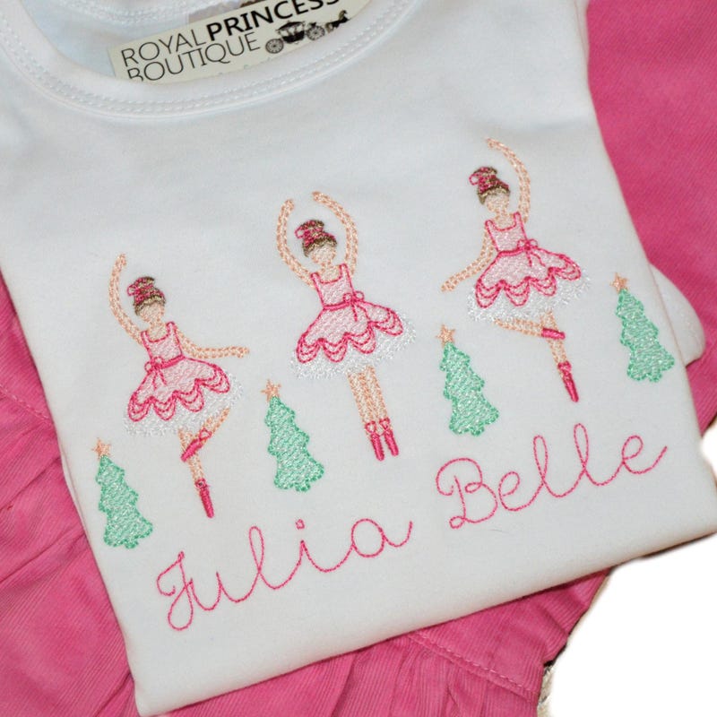 Ballerina Monogram - Etsy