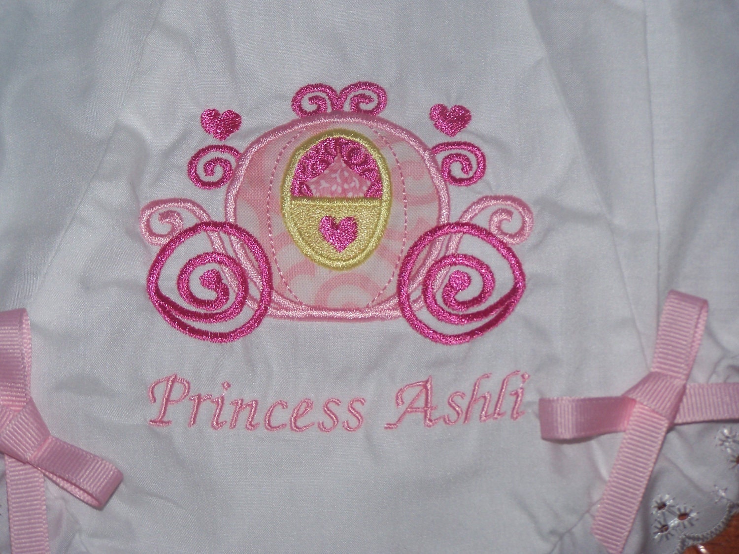Personalized Cinderella Carriage Baby Bloomers Princess Diaper | Etsy