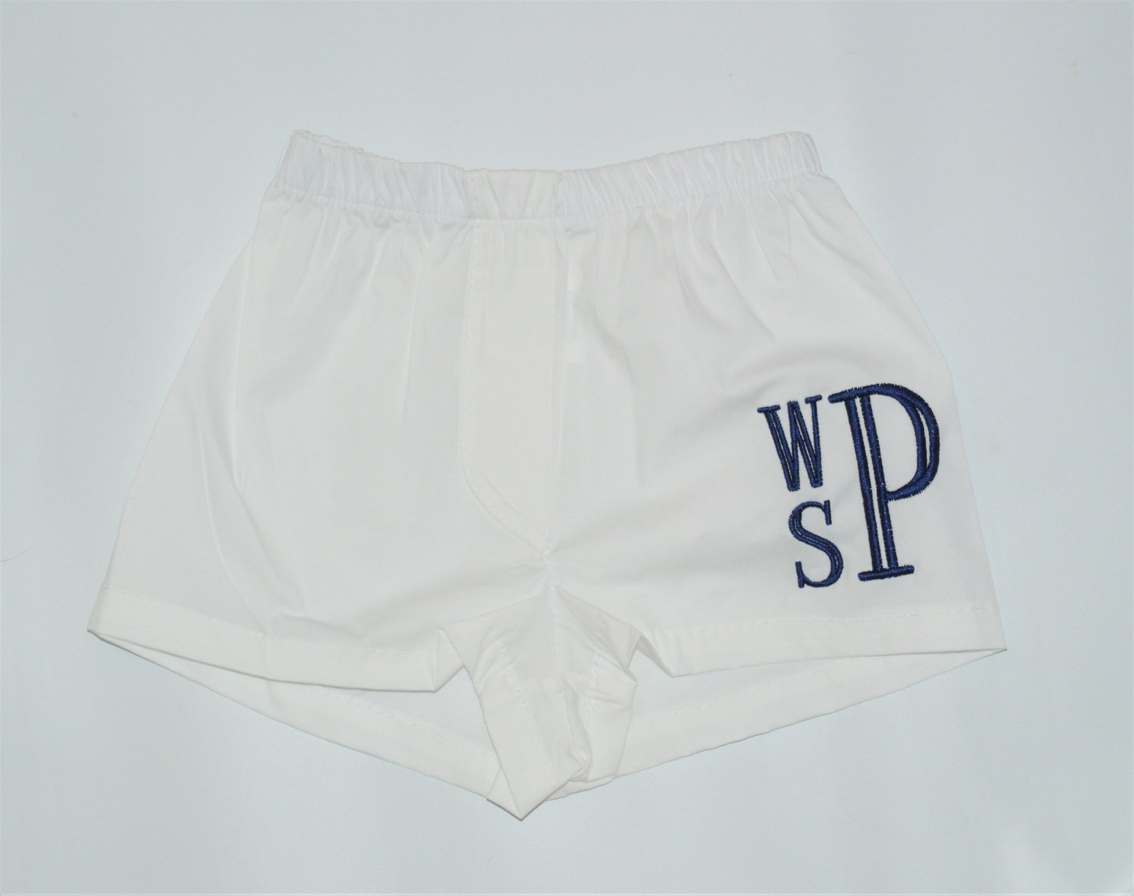 Monogrammed Baby Boy Boxers, Personalized Boys Diaper Cover, Monogram ...