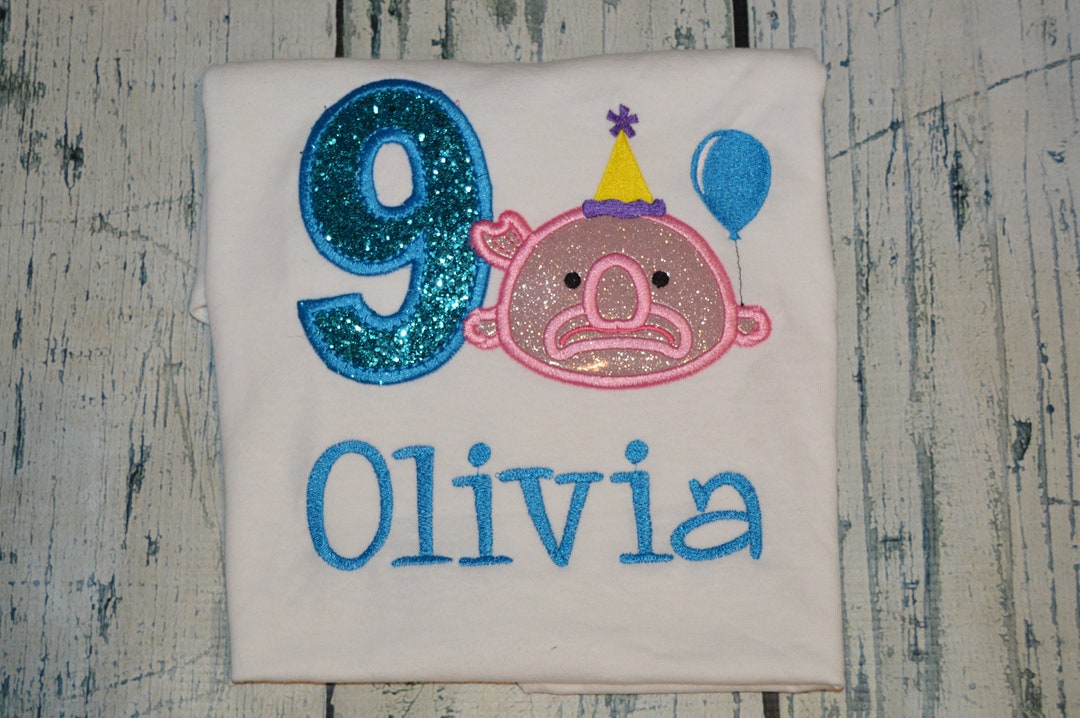 Personalized Blobfish Birthday Outfit: Embroidered Custom Age Shirt or ...