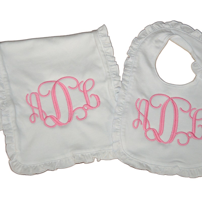 Ruffled Bib - Etsy