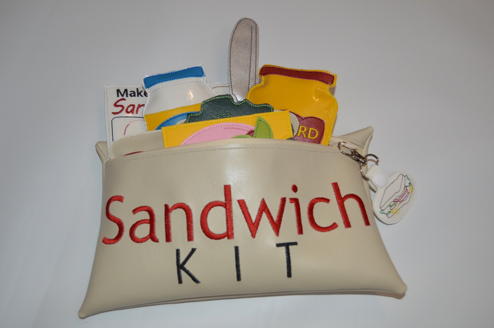 Pretend Play Food Sandwich Making Kit Vinyl Pretend Play - Etsy