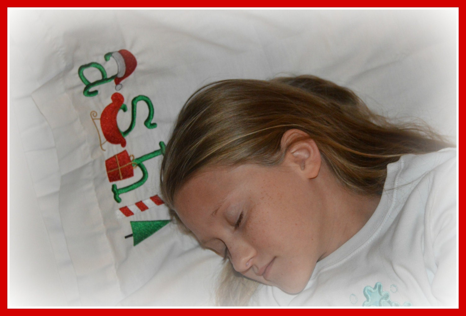 PERSONALIZED Christmas Pillowcase Standard Pillowcase Custom - Etsy