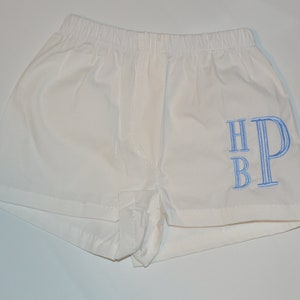 Monogrammed Baby Boy Boxers, Personalized Boys Diaper Cover, Monogram ...