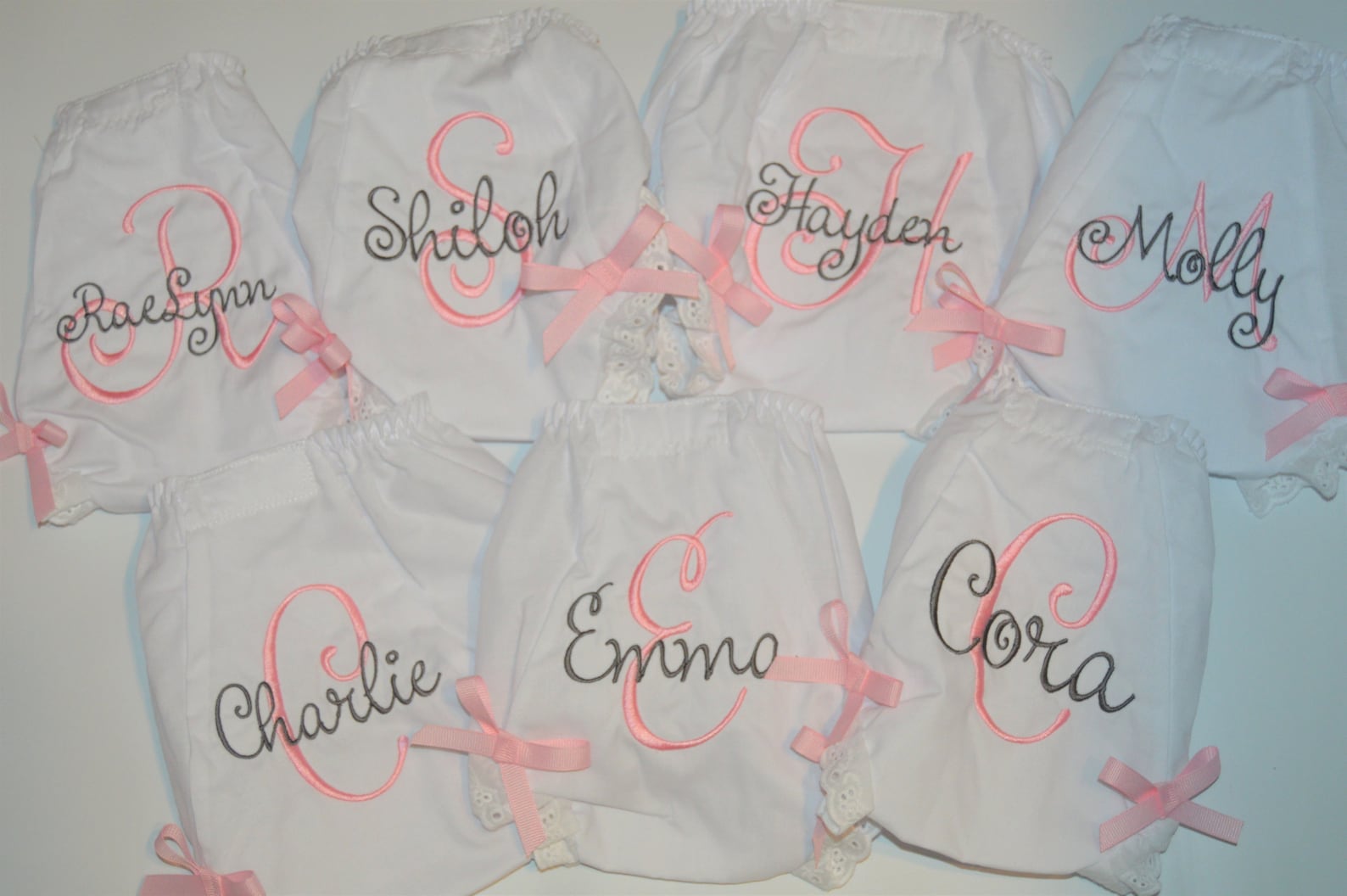 Personalized Baby Bloomers Custom Monogram Baby Girl - Etsy