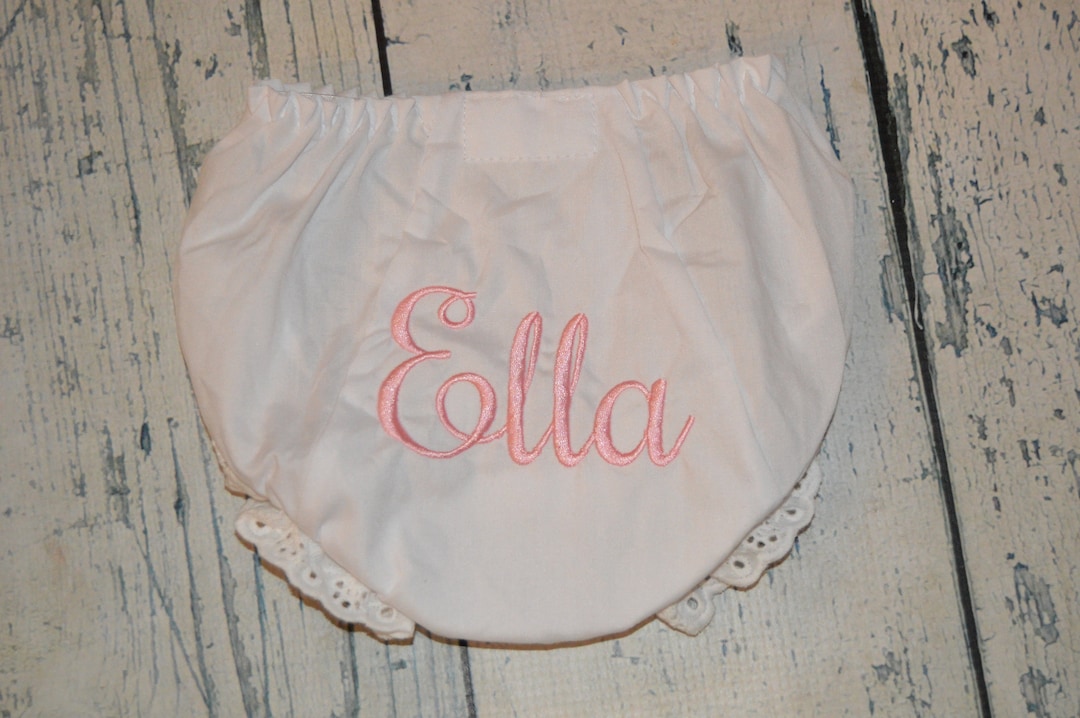 Personalized Baby Bloomers, Monogram Baby Girl Bloomers, QUICK SHIP ...
