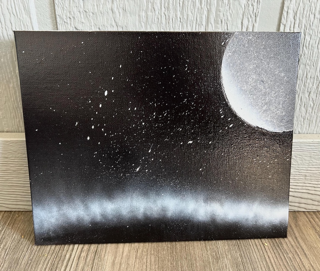 Planet in Galaxy Spray Paint Art, Planet Spray Paint Art, Space Art ...