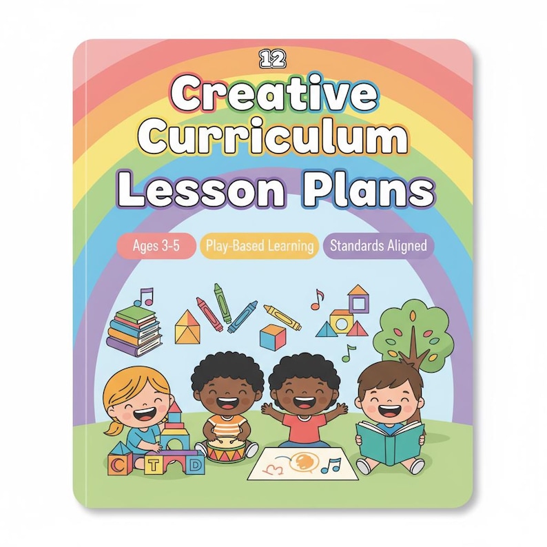 Preschool Curriculum: 12 Monthly Creative Lesson Plans (digital) - Etsy